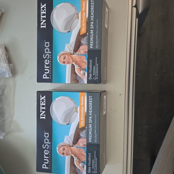 Intex | Other | Intex Purespa Premium Spa Foam Headrests White Set Of 2 ...